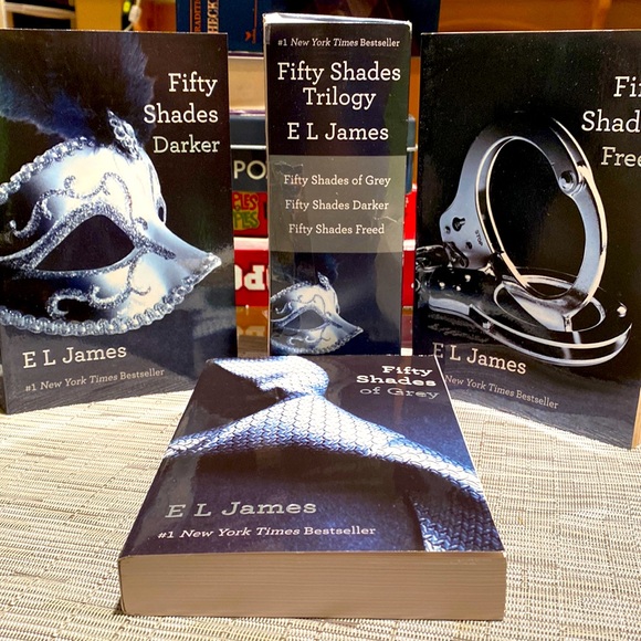 e l james | Other | Fifty Shades Trilogy Fifty Shades Of Grey Fifty ...
